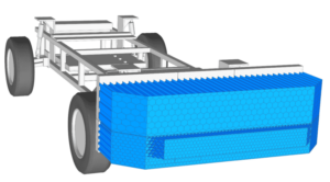 奥雅纳 Cellbond 阻隔层模型 - 用于 C-NCAP 的侧面碰撞可变形阻隔层 (SC-MDB) - Oasys LS-DYNA 环境