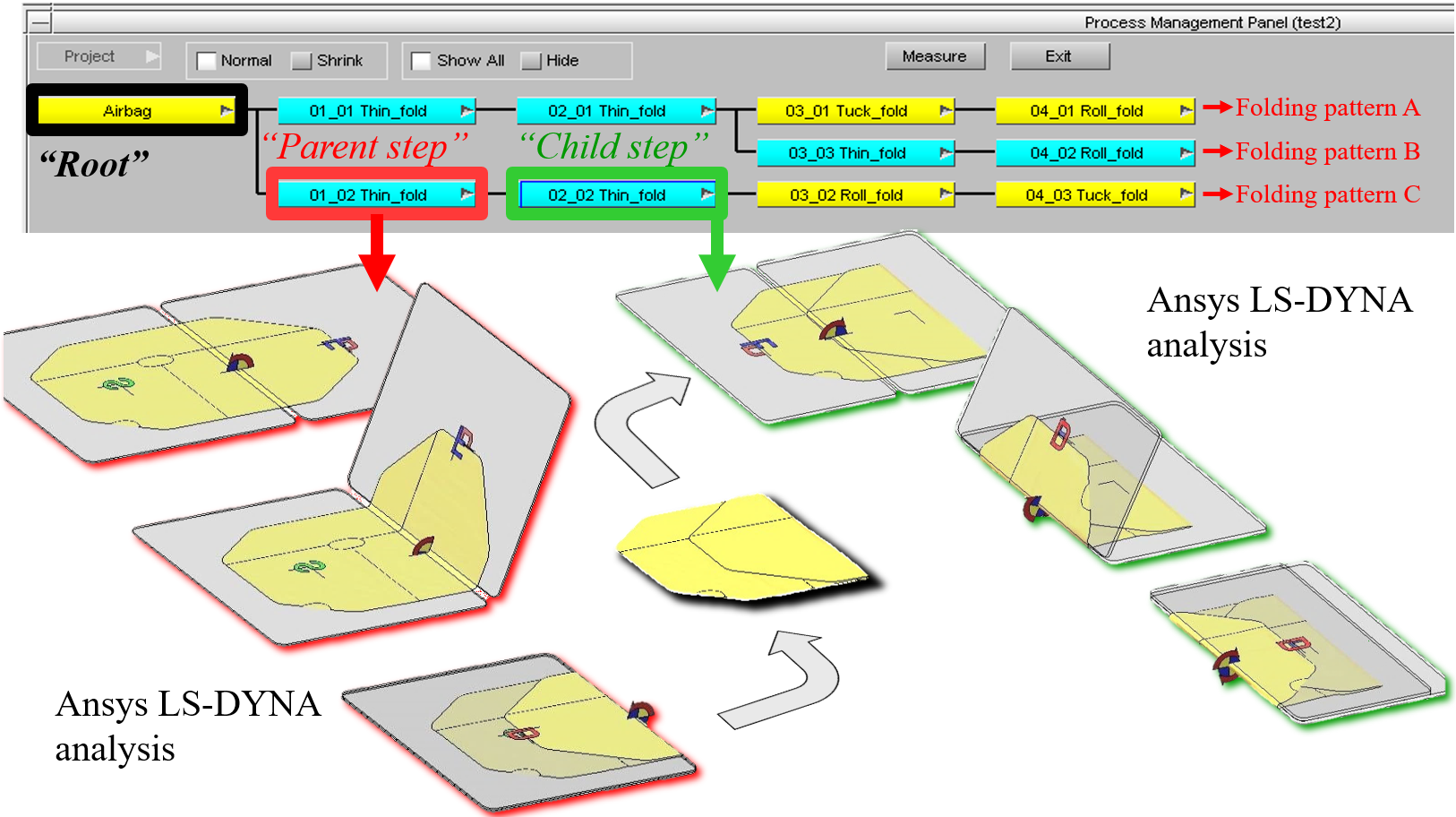 JFOLD - Oasys LS-DYNA Environment